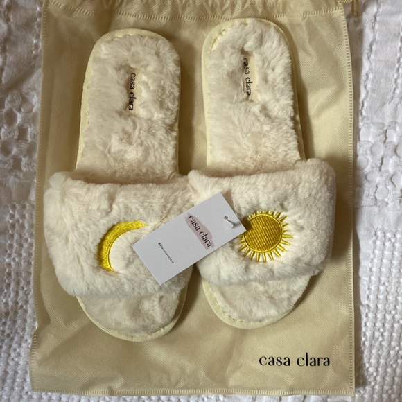 Casa Clara | Shoes | Casa Clara Sun Moon Celestial Slippers | Poshmark